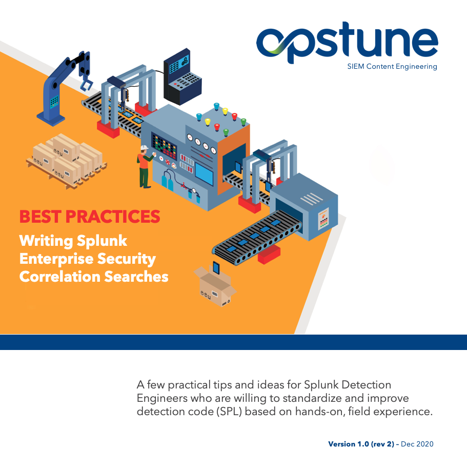 Writing Splunk Enterprise Security Correlation Searches – Best ...